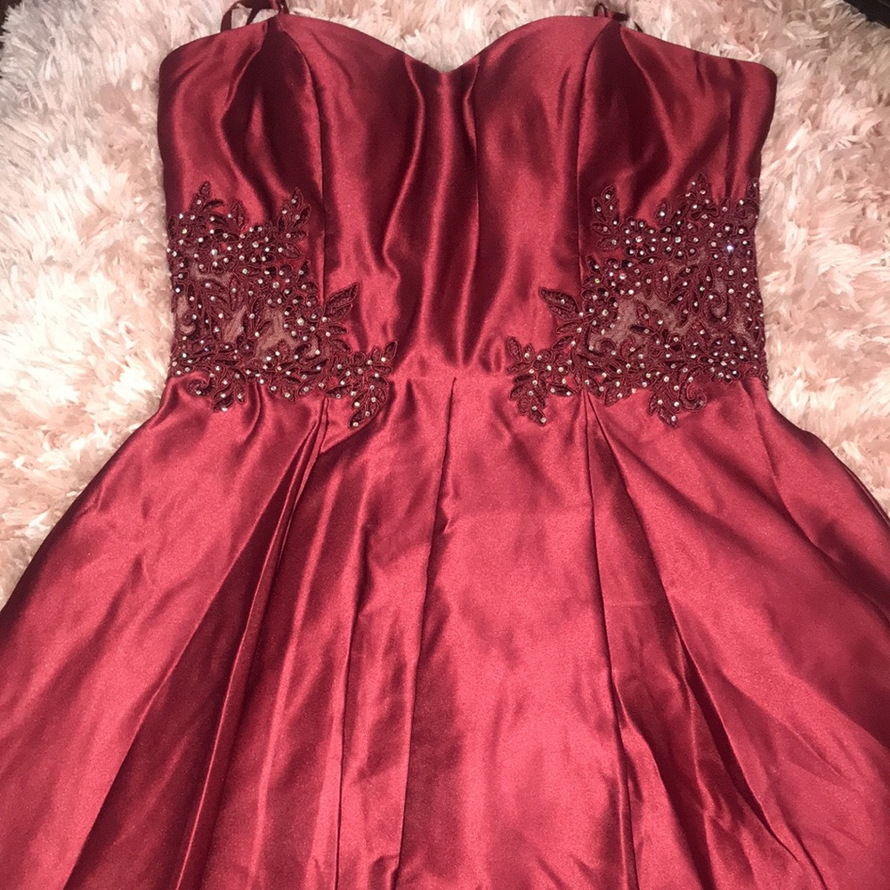 Super Cute Red Formal Dress - Gem